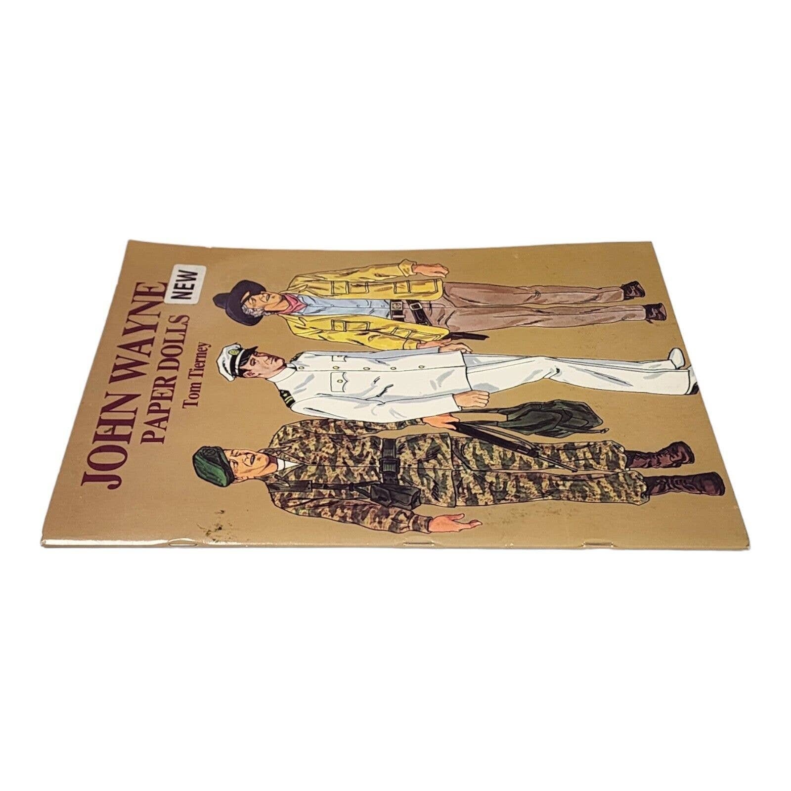 Collectible John Wayne Paper Doll Book Uncut Vintage - Etsy