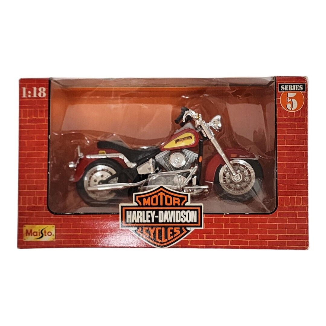 Vintage Harley Davidson 1986 FLST Heritage Softail Diecast Model ...