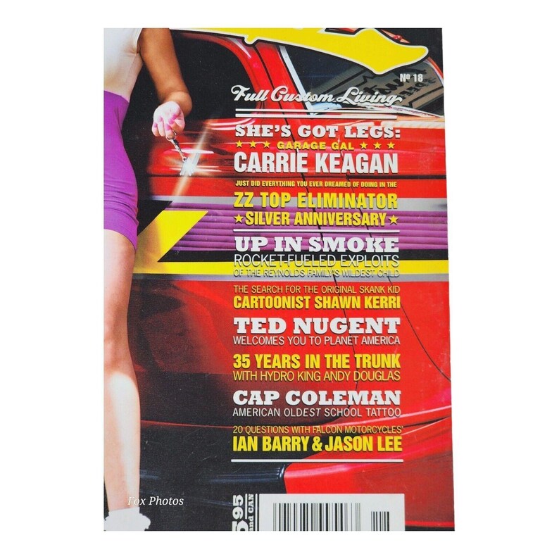 Vintage Garage Magazine #18 25 Years Later Hot Rod Cars ZZ Carrie ...