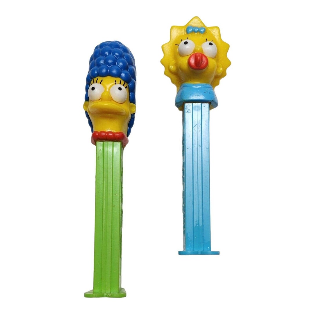 Vintage the Simpsons Pez Dispensers - Marge Simpson & Maggie Simpson ...