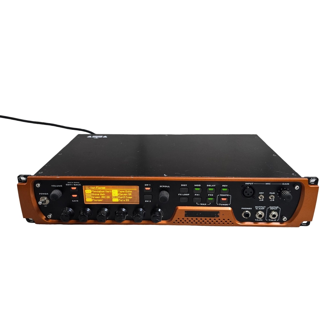 Avid Eleven Rack USB Audio Processor & Interface Guitar Preamp Tested ...