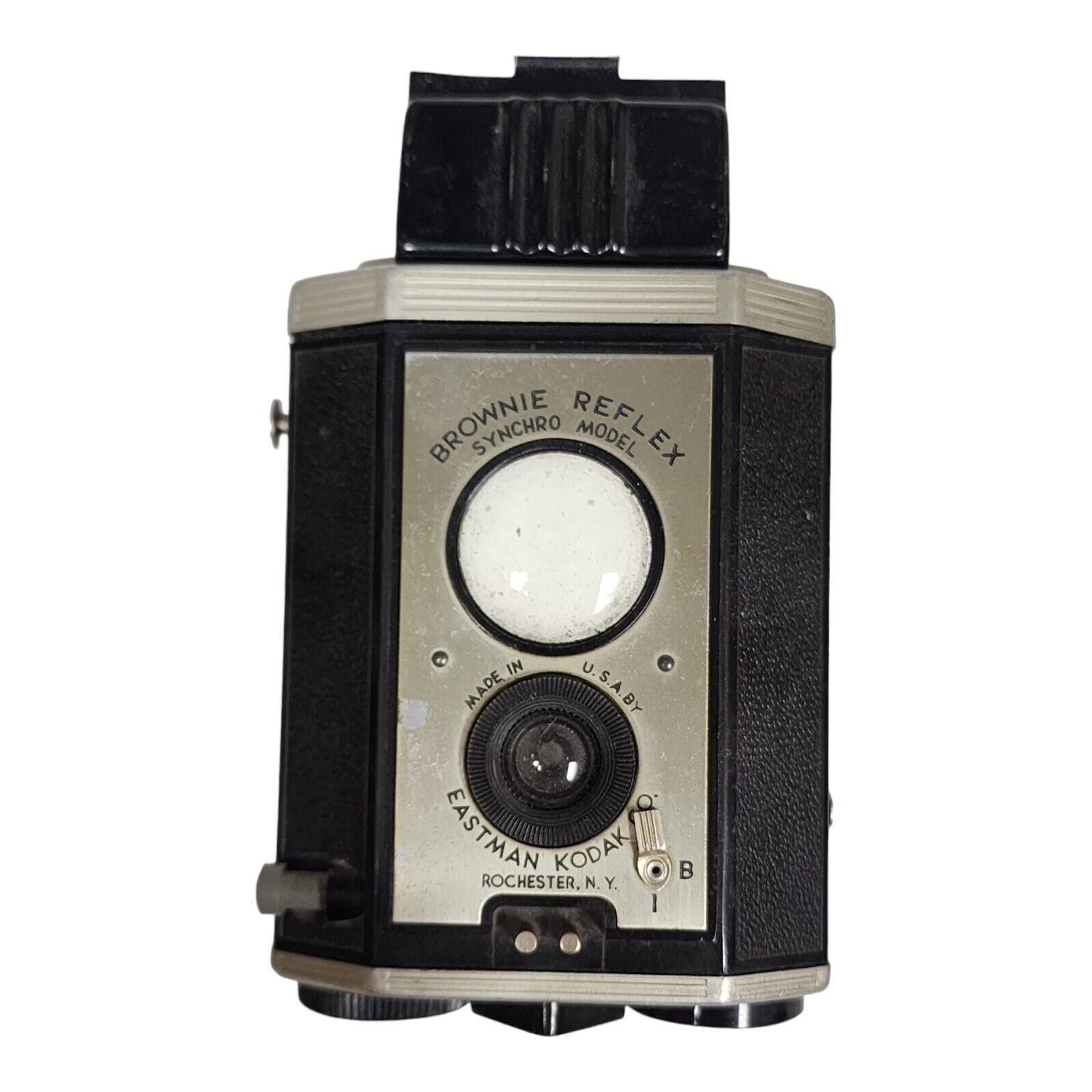 1950s Kodak Brownie Fiesta R4 & 1940 Brownie Reflex Synchro Vintage Box ...