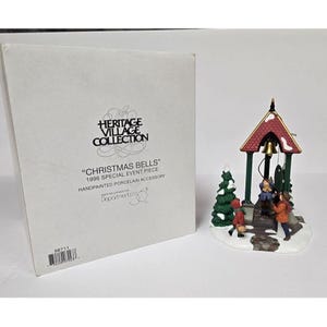 Dept 56 Heritage Collection christmas Bells Snow Village Accessory ...