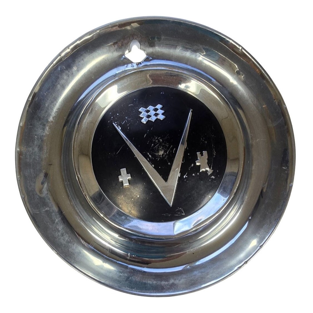 1953 Buick Hubcap Rim Wheel Covers Vintage 50s Chrome 15" Buick Hub ...