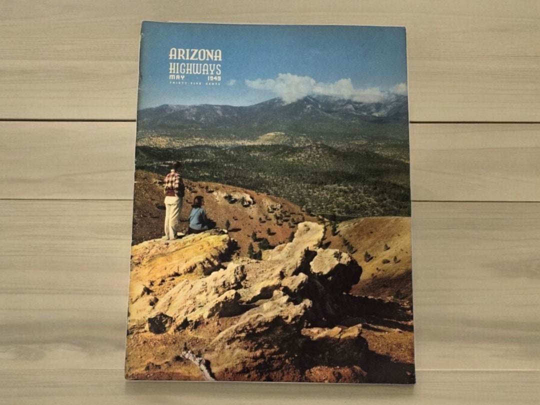 May 1949 Arizona Highways Magazine - Jerome Arizona the Painted Desert ...