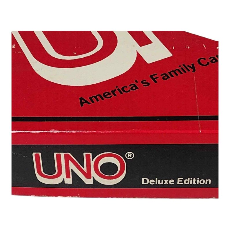 Vintage 70s UNO Deluxe Card Game W/instructions Cards Original IGI Box ...