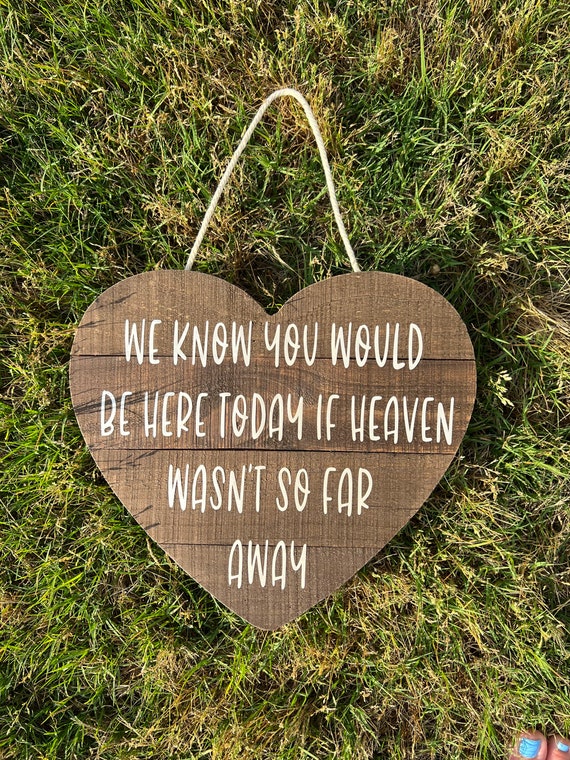 Wedding Sign for Passed Loved Ones Remembrance Sign - Etsy