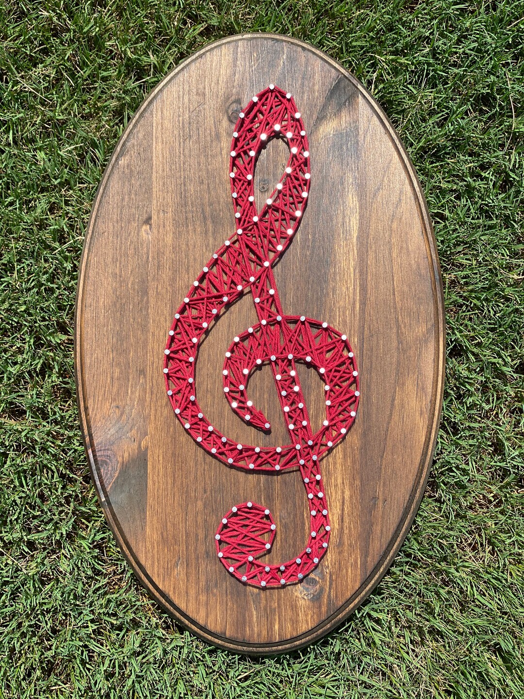 Treble Clef String Art - Etsy