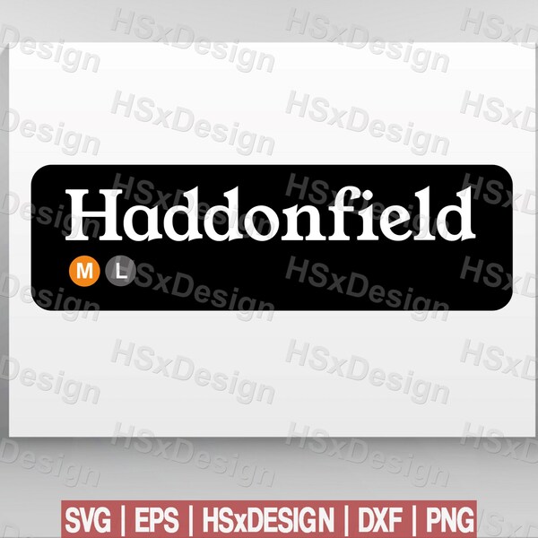 Haddonfield Svg - Etsy