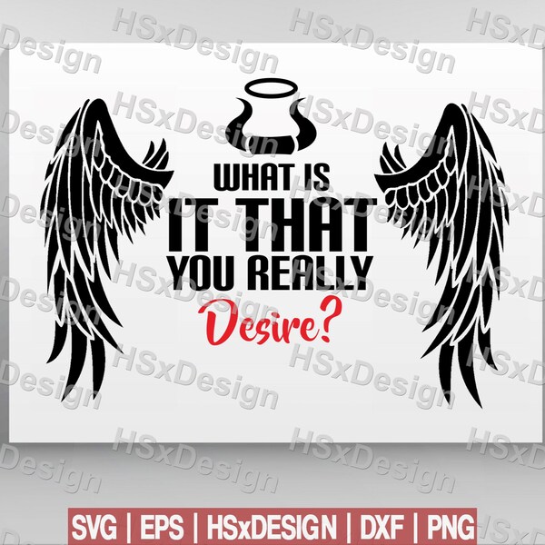 Lucifer Morningstar Svg - Etsy