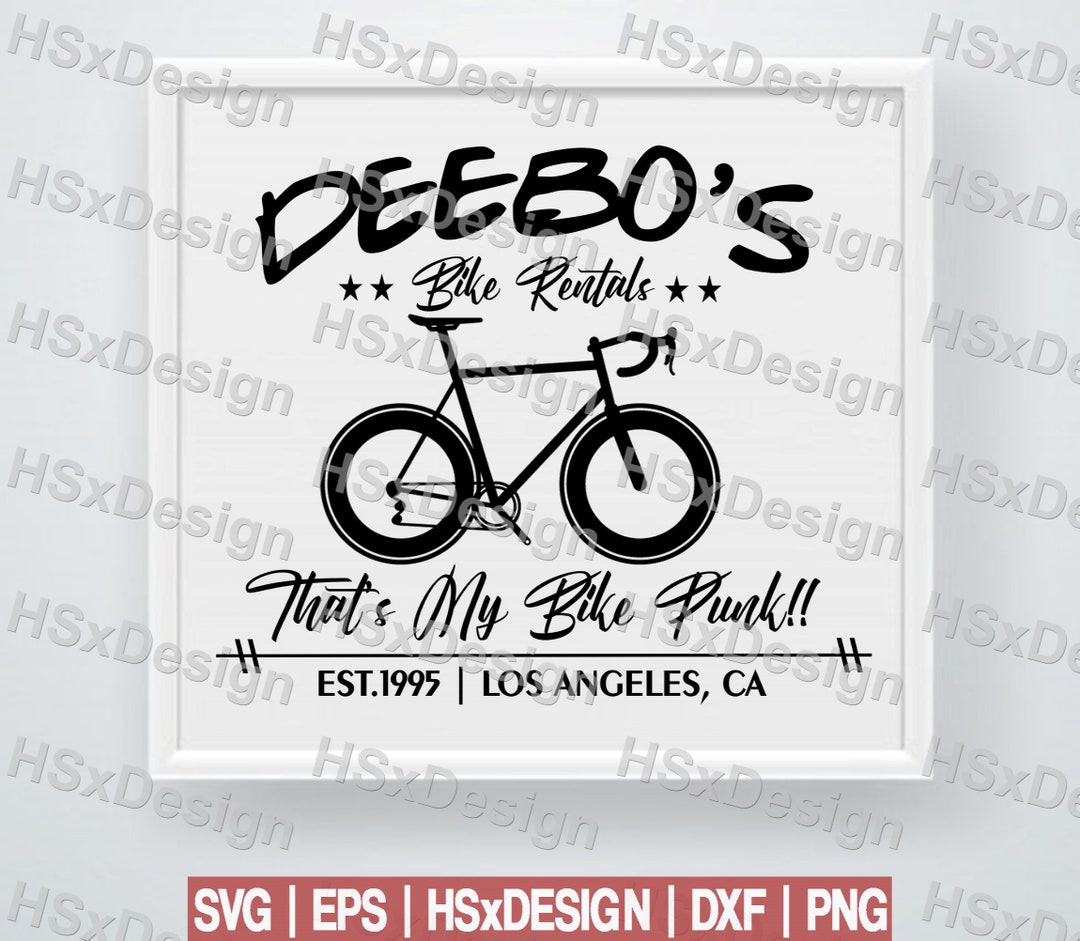 Deebo's Bike Rental Big Worm Ice Cube Friday Movie Inspired Digital ...