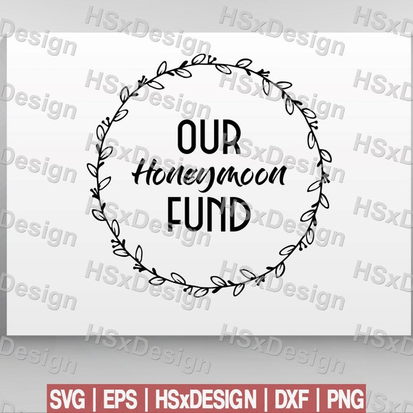 Honeymoon Fund Svg - Etsy