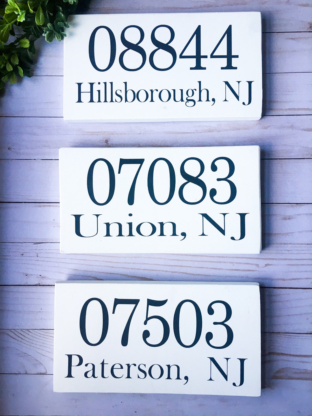 Personalized Wood Zip Code Sign: Rustic Home Decor, Gallery Wall Art - Etsy