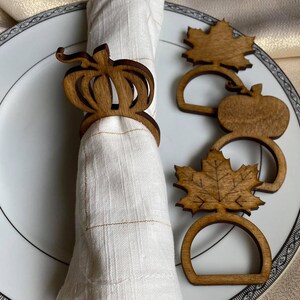 Thanksgiving Napkin Rings, Thanksgiving Table Setting, Thanksgiving ...