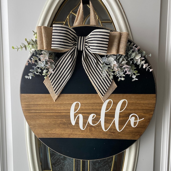Hello Sign - Etsy