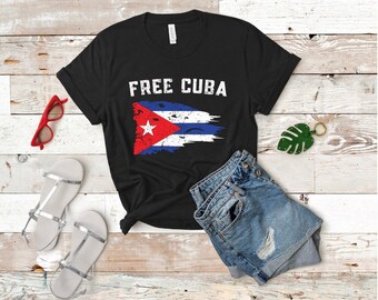 Cuban Flag Shirt | Etsy