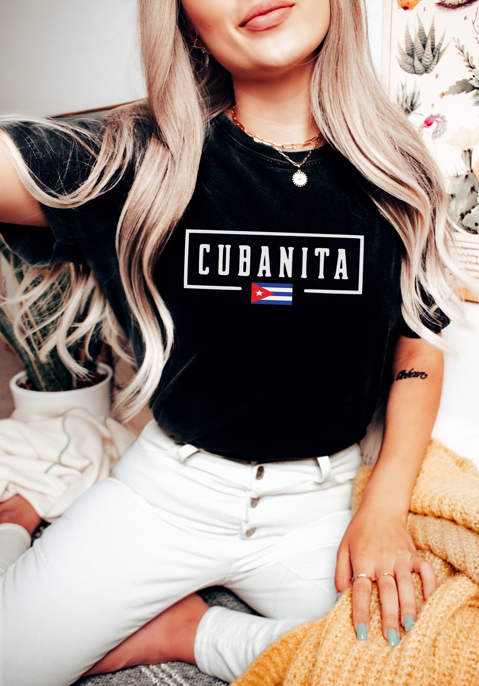 Cubanita Shirt, Free Cuba Shirt, SOS Cuba, Patria Y Vida, Cuban Flag ...