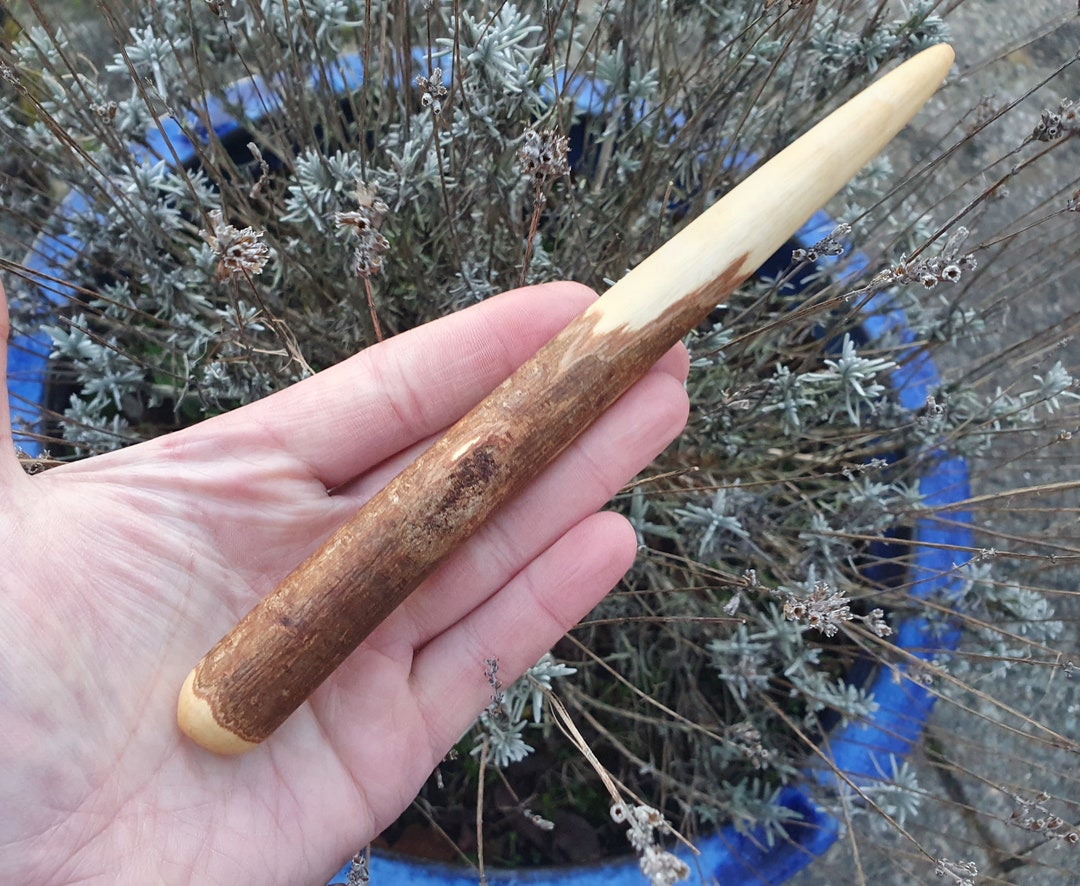 Handcrafted Irish Hazel Wand 7 Sacred Trees Faerie Wand, Pocket Wand ...