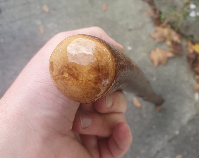 Handcrafted Irish Blackthorn Walking Stick (traditional Irish Knuckle ...