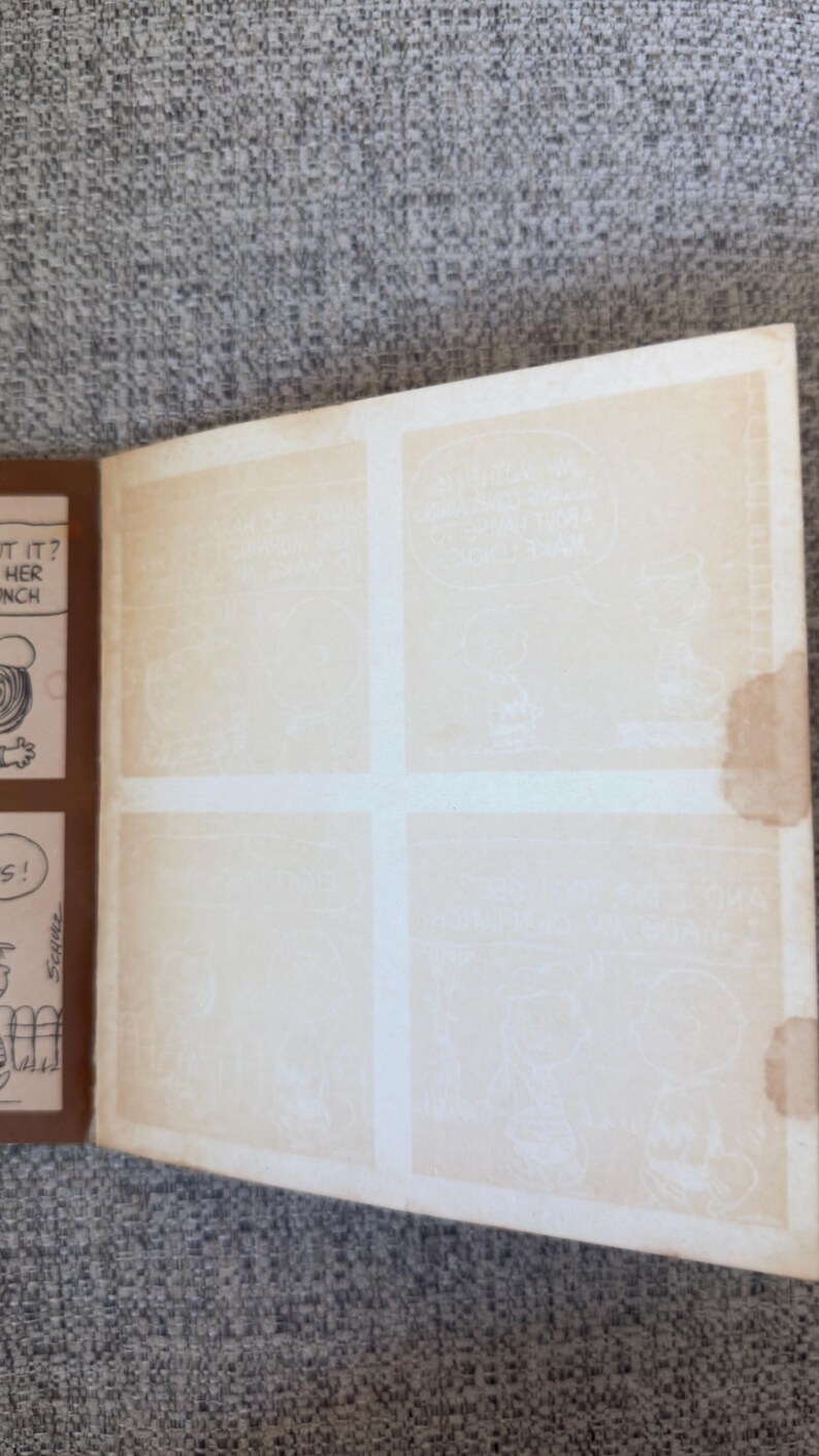 Collectible Peanuts ( Charlie Brown) Lunch Book Cook Book - First ...