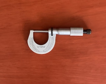 Starrett Micrometer Caliper Set No. 224 AA 0-4 Vintage Tool - Etsy