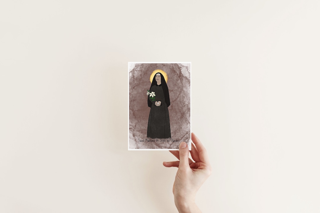 Saint Mariana De Jesus De Paredes, Religious Art, Catholic Saint ...