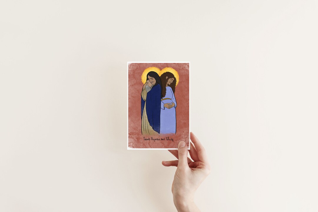 Saints Perpetua and Felicity, Religious Art, Catholic Saint ...