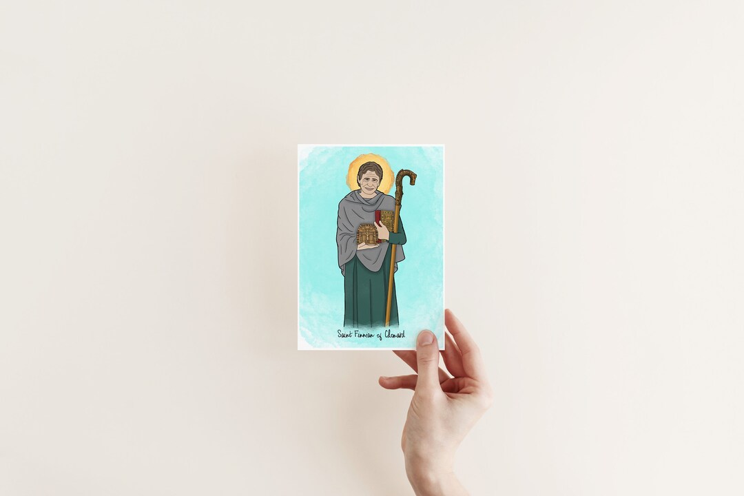 Saint Finnian of Clonard, Religious Art, Catholic Saint, Confirmation ...