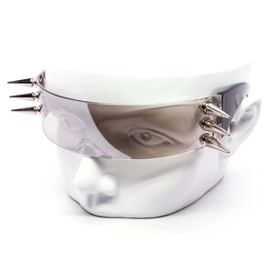 Spike Sunglasses Cyberpunk Spike Sunglasses Futuristic Rave High ...