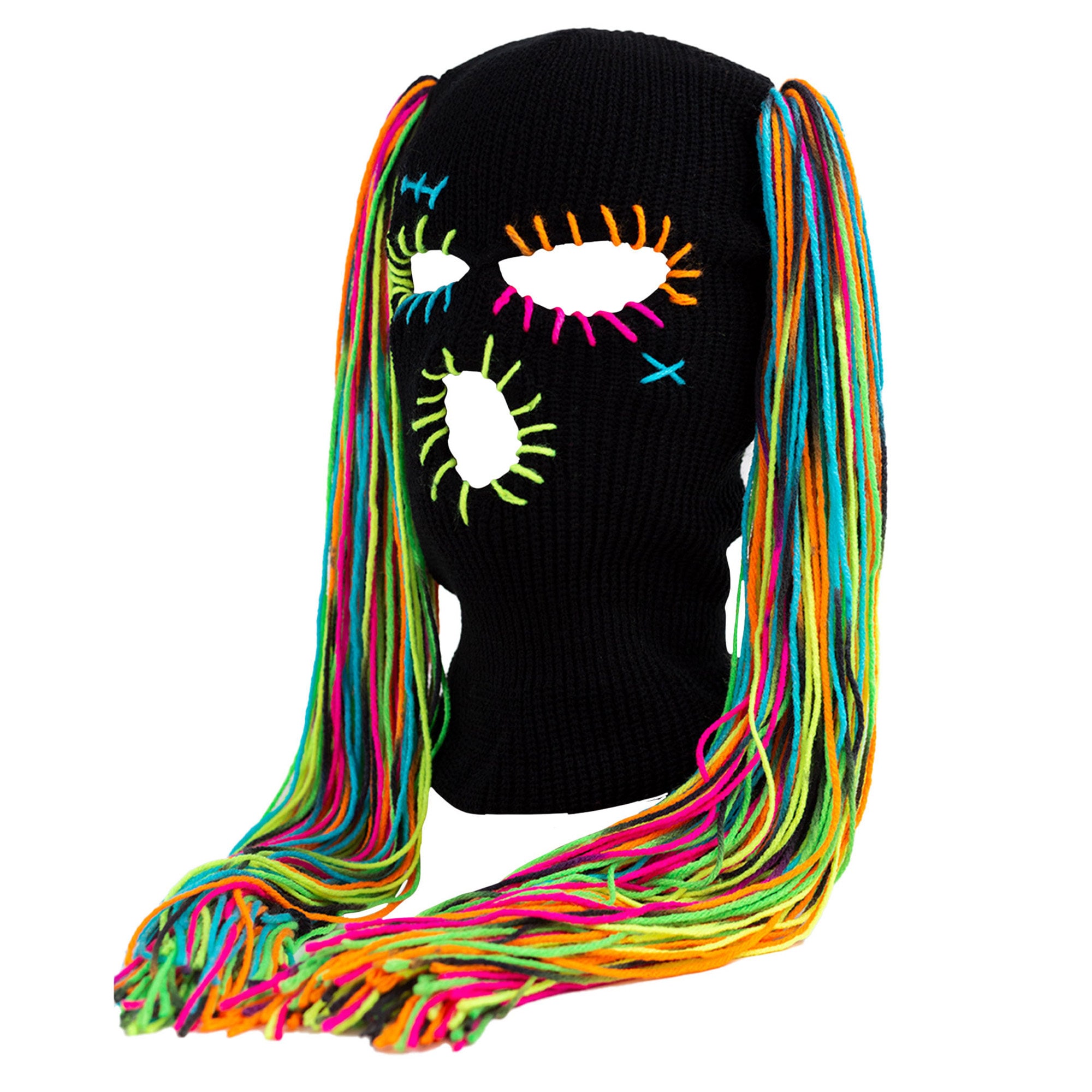 Ski Mask Balaclava Blacklight Winter Hat Winter Balaclava Ski Mask ...