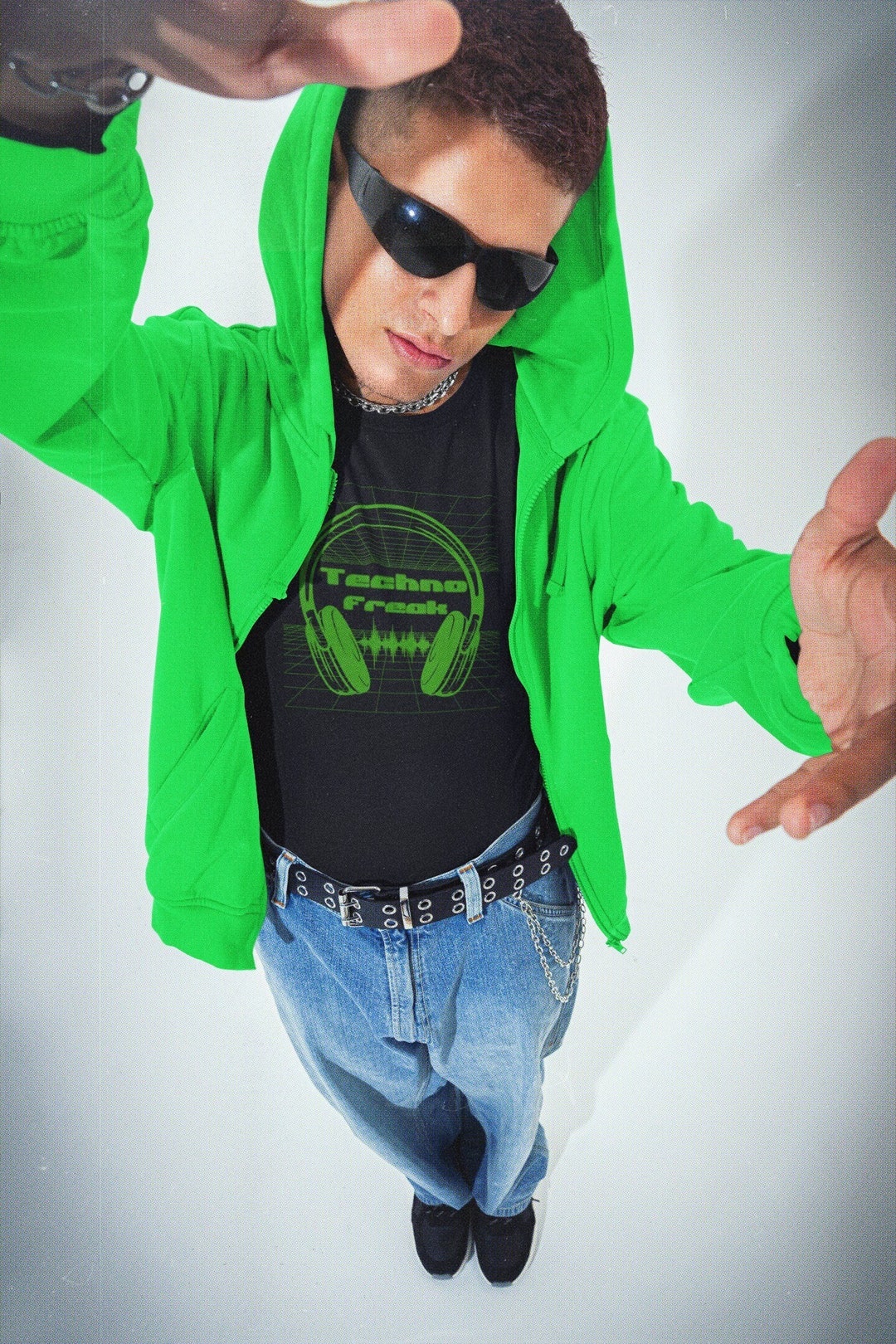 Rave Shirt Rave Outfit Music Gift Neon Shirt Techno Festival Shirt ...