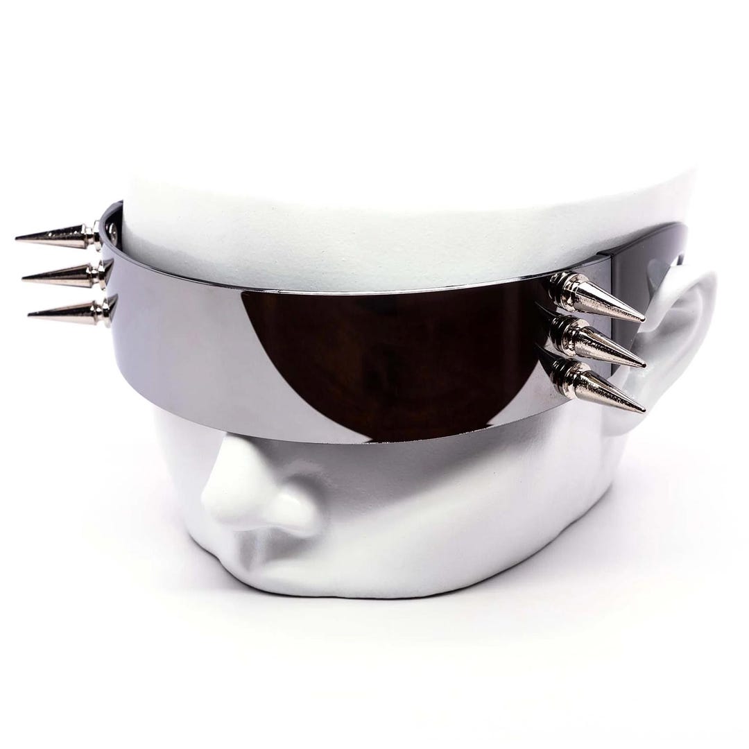 Spike Sunglasses Cyberpunk Spike Sunglasses Futuristic Rave High ...