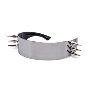 Spike Sunglasses Cyberpunk Spike Sunglasses Futuristic Rave High ...