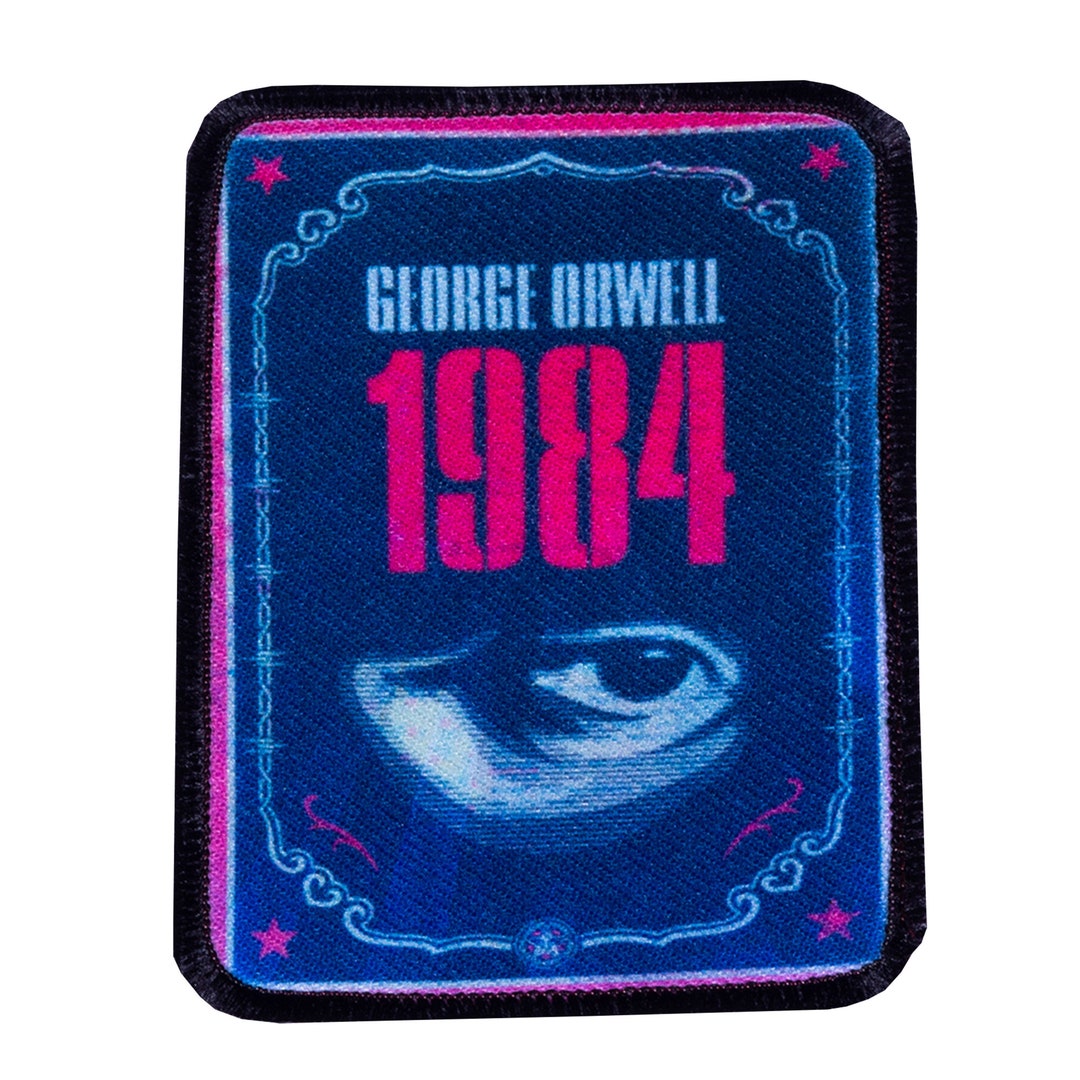 Sew on Patch Punk Patches Vest Jacket Coat Custom Patch Conspiracy 1984 ...