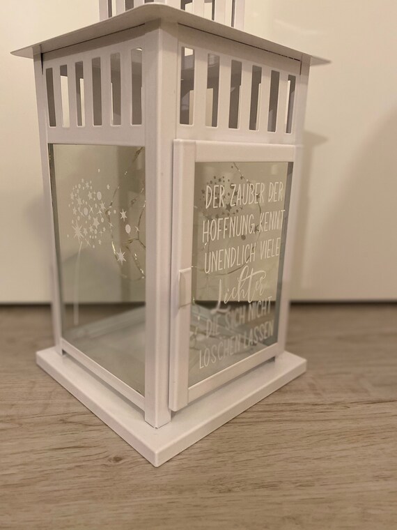 Lantern Mourning Souvenirs Personalized Lantern | Etsy