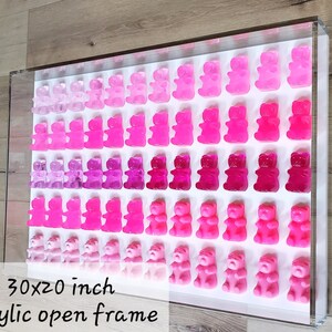 Giant Gummy Bear Wall Decor, Modern Pop Art, 66 Resin Gummy Bears ...
