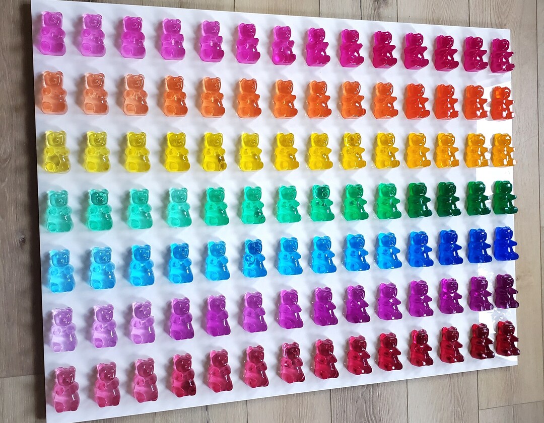 Pop Art, Street Art, Giant Gummy Bear Wall Decor, Modern Pop Art, 100 ...