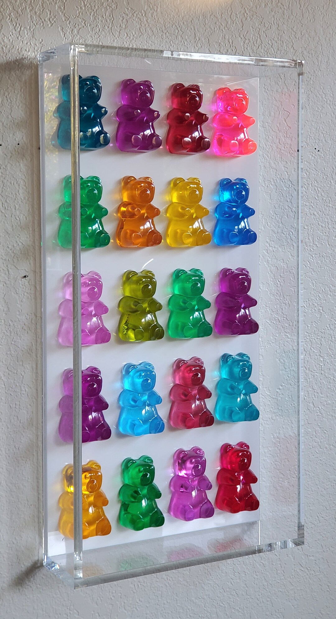 Nursery Gummy Bear Wall Decor, Nursery Pop Art, Handmade Wall Decor ...