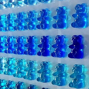 Pop Art Gummy Bear Wall Decor, Modern Pop Art, 42 Resin Bears, Kitchen ...