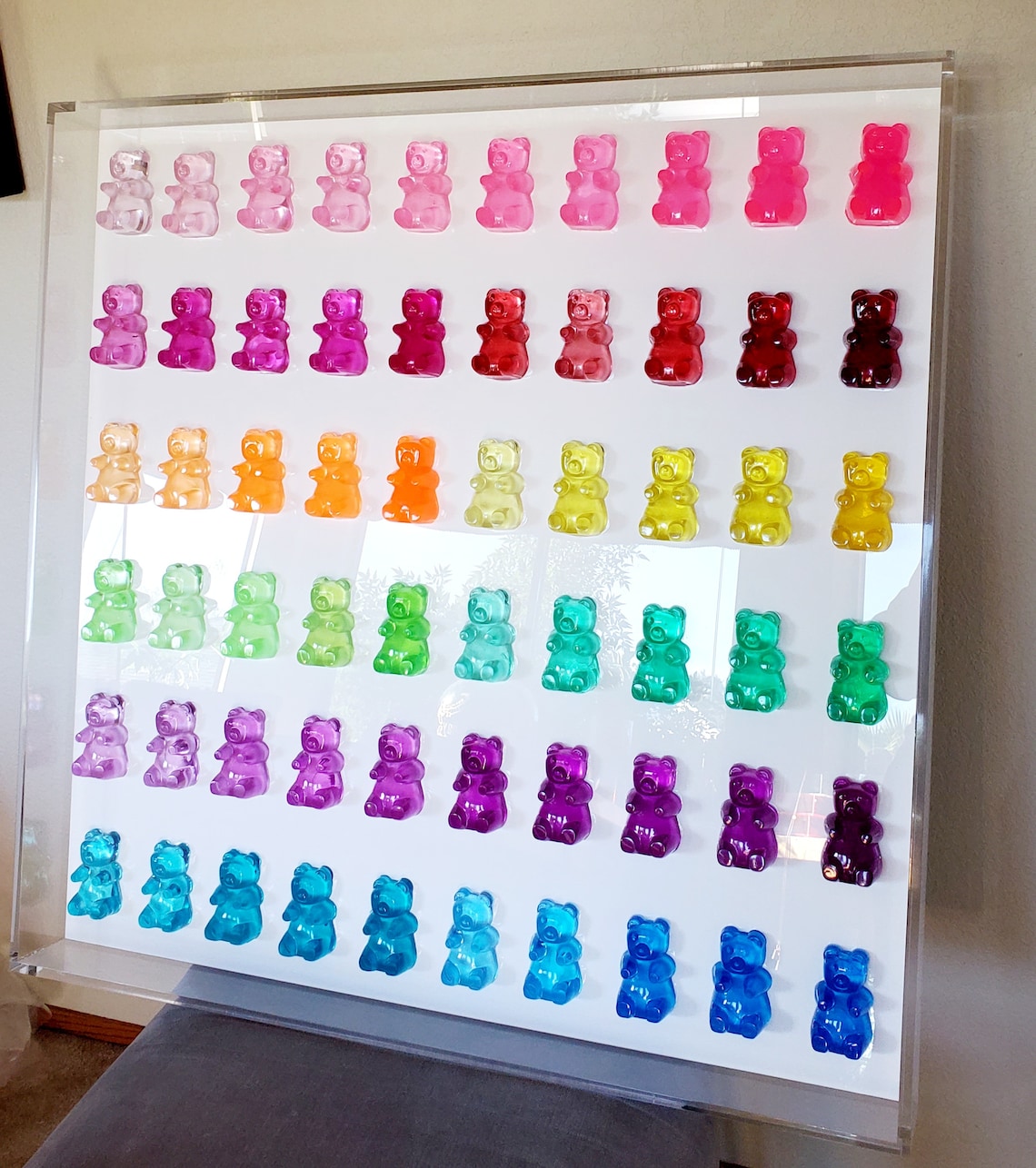 Giant Gummy Bear Wall Decor Modern Pop Art 66 Resin Gummy - Etsy