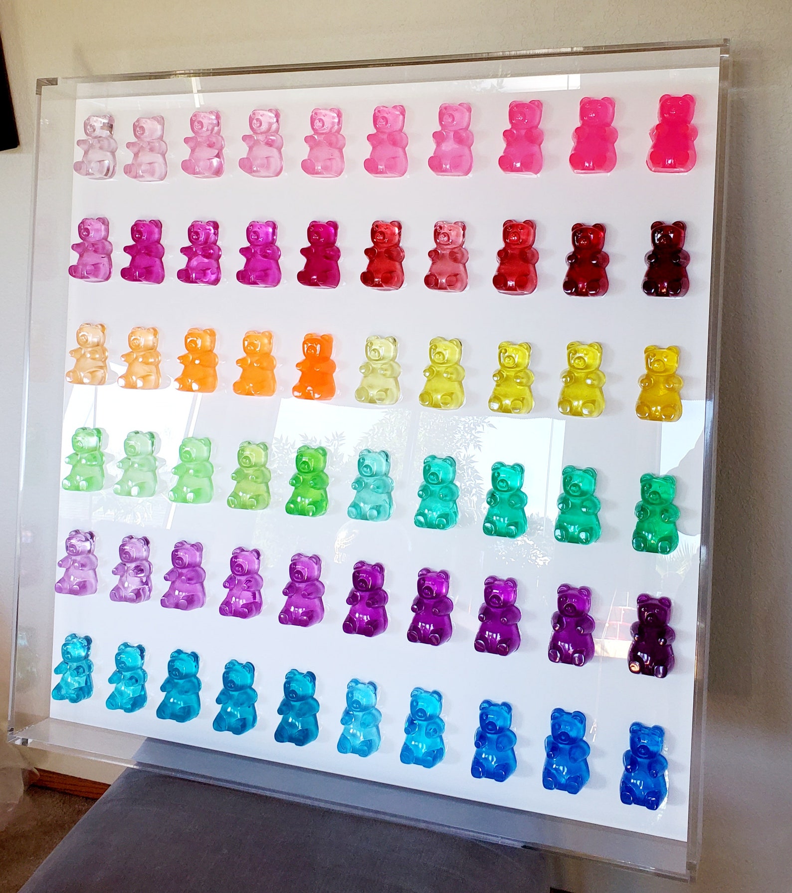 Giant Gummy Bear Wall Decor Modern Pop Art 66 Resin Gummy - Etsy