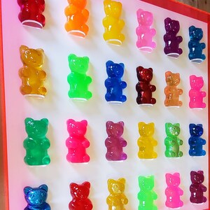 Giant Gummy Bear Wall Decor Modern Pop Art 24 Jumbo Resin - Etsy