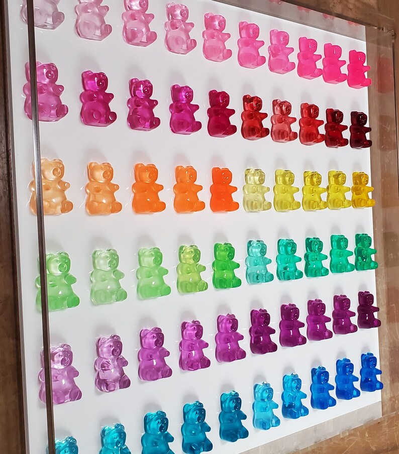 Giant Gummy Bear Wall Decor Modern Pop Art 66 Resin Gummy - Etsy