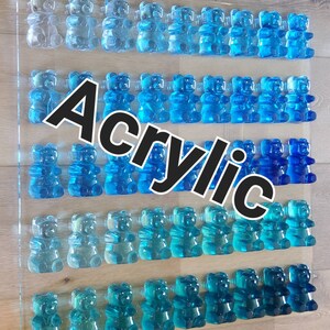 Giant Gummy Bear Wall Decor, Modern Pop Art, 66 Resin Gummy Bears ...