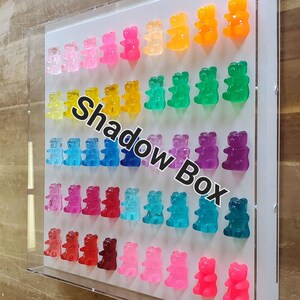 Giant Gummy Bear Wall Decor, Modern Pop Art, 66 Resin Gummy Bears ...