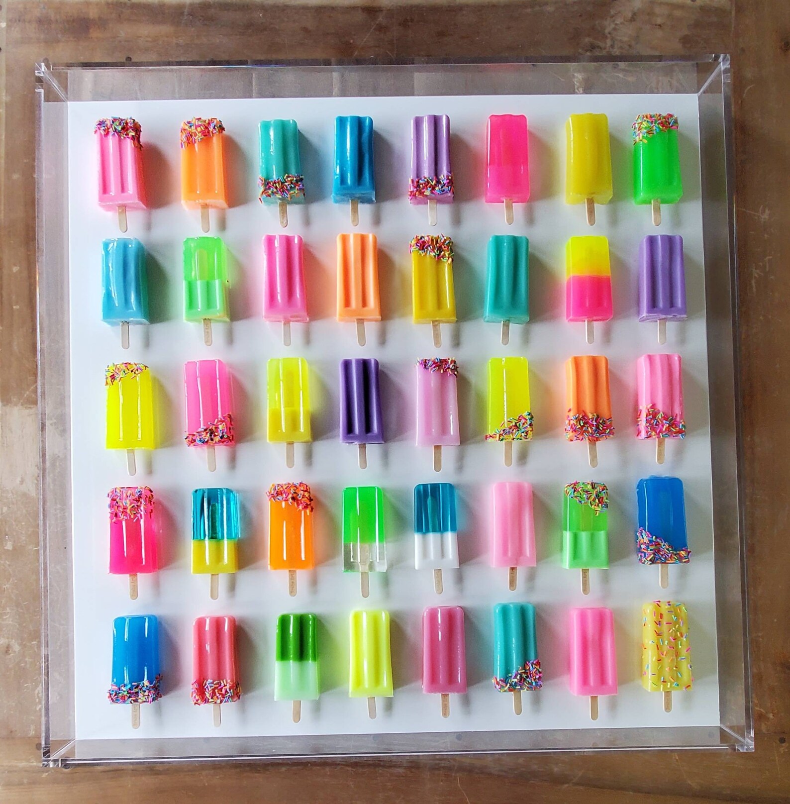 Pop Art Popsicle Wall Hanging Home Decor 40 Popsicle - Etsy