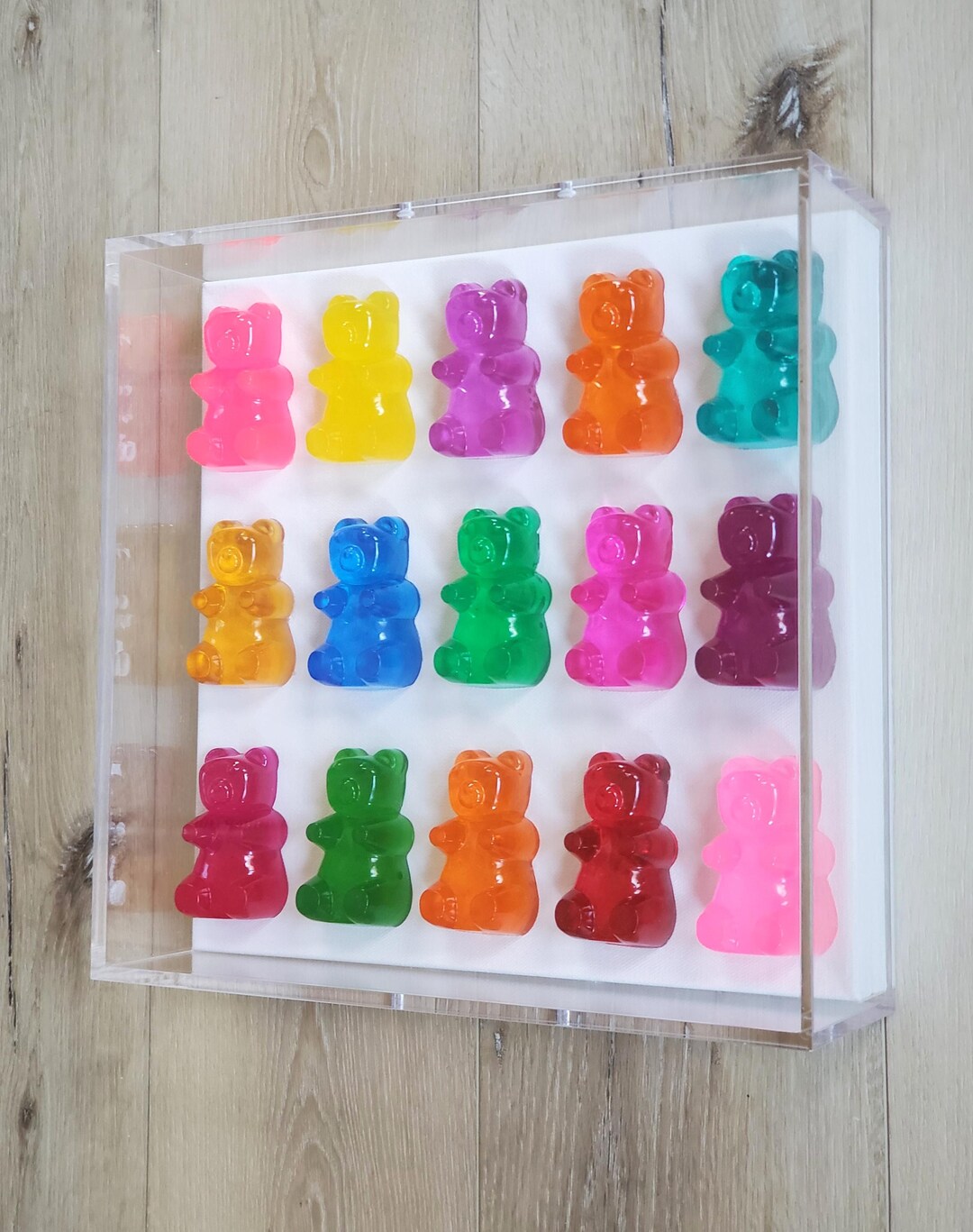 Whimsical Gummy Bear Wall Sculpture: Vibrant Decor for Boho Nurseries ...