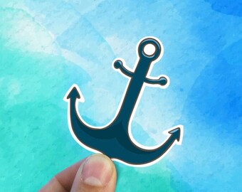 Anchor Vinyl Decal Sticker - Etsy