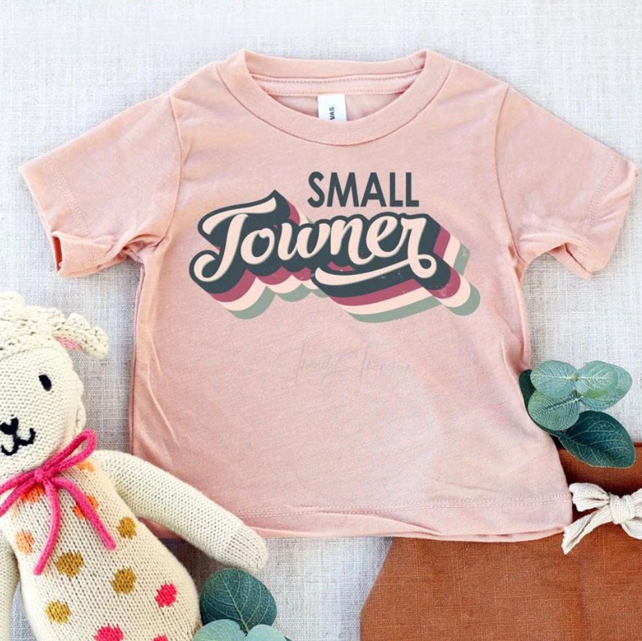 Small Towner Shirt Small Town Shirt Small Town Living Retro | Etsy