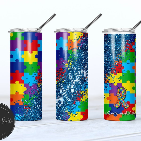 Autism Water Bottle - Etsy
